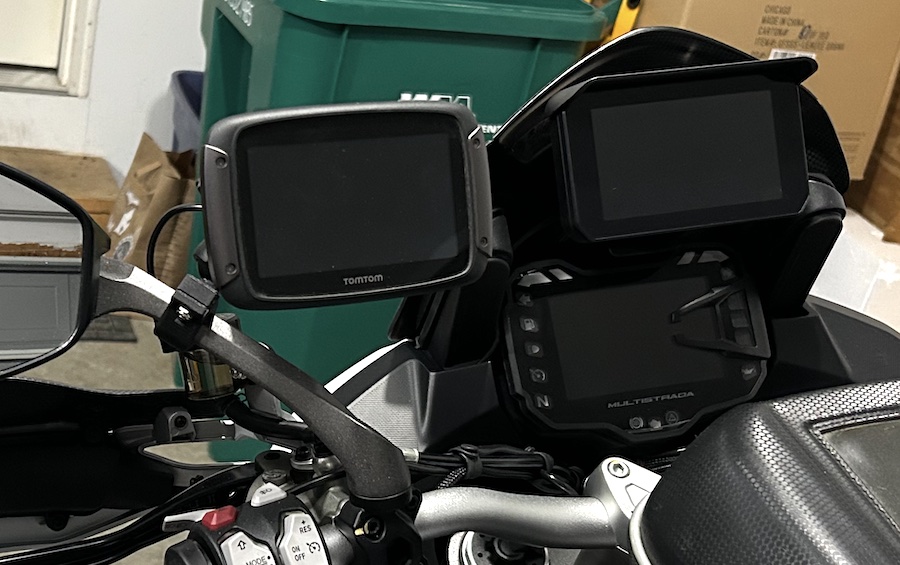 Garmin Zumo XT2 - 1260 S Mounting solutions please! | Ducati.ms - The ...
